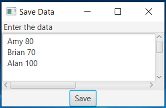 Solved 2. Write a program that creates a GUI that contains a | Chegg.com