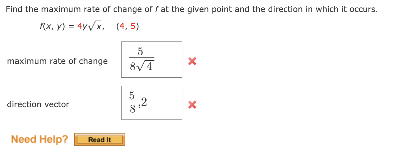 Solved Find the maximum rate of change of f at the given | Chegg.com
