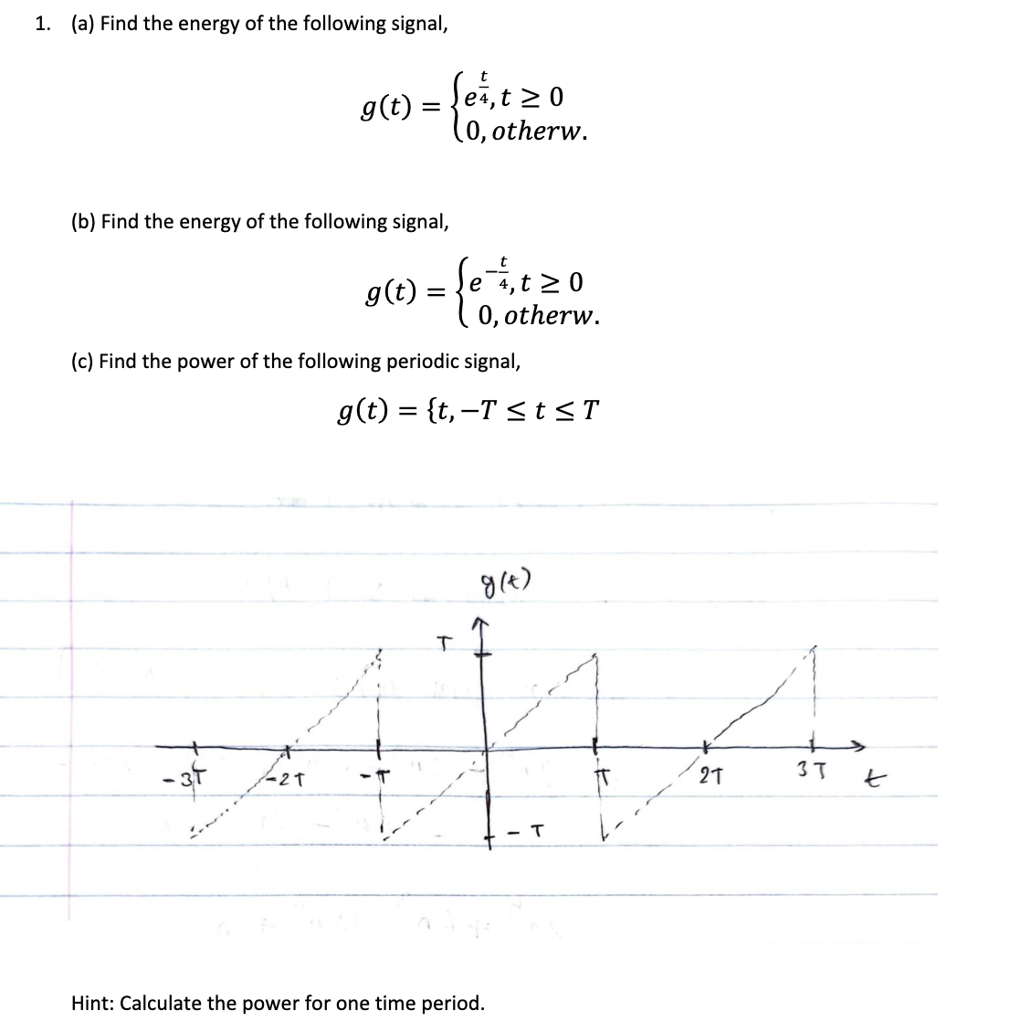 Solved (a) ﻿Find the energy of the following | Chegg.com