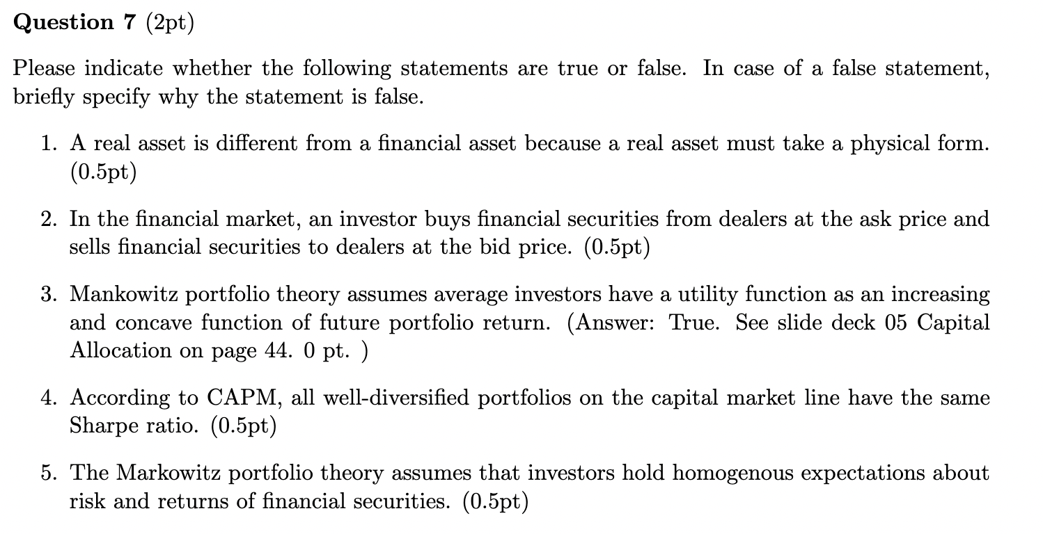 Solved Consider the following multifactor (APT) model of | Chegg.com