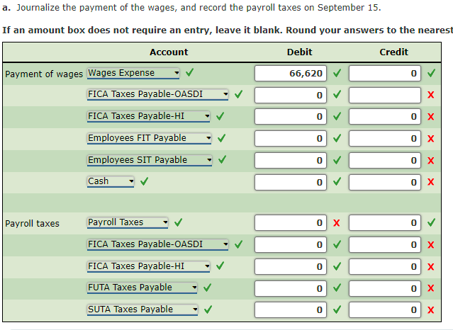 Solved Example 6-5 The journal entry to record the payroll | Chegg.com