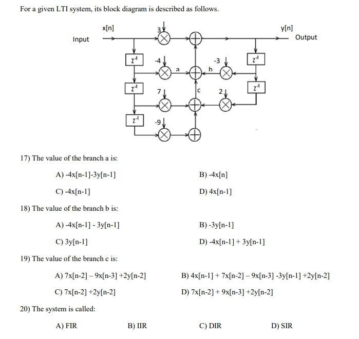Solved Answer each of the following multiple choice | Chegg.com