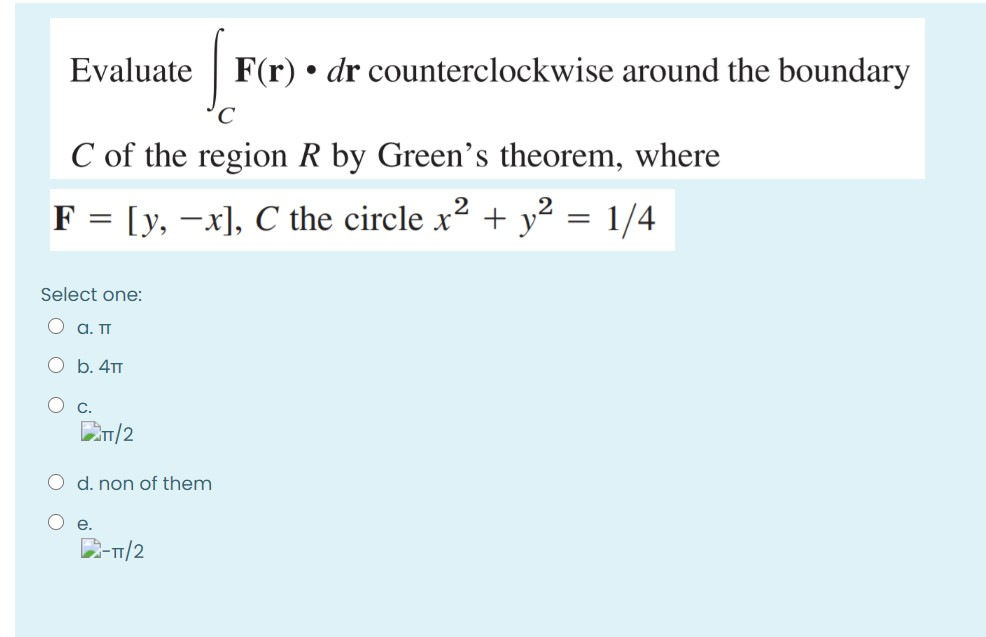 Solved Evaluate F(r) • dr counterclockwise around the | Chegg.com