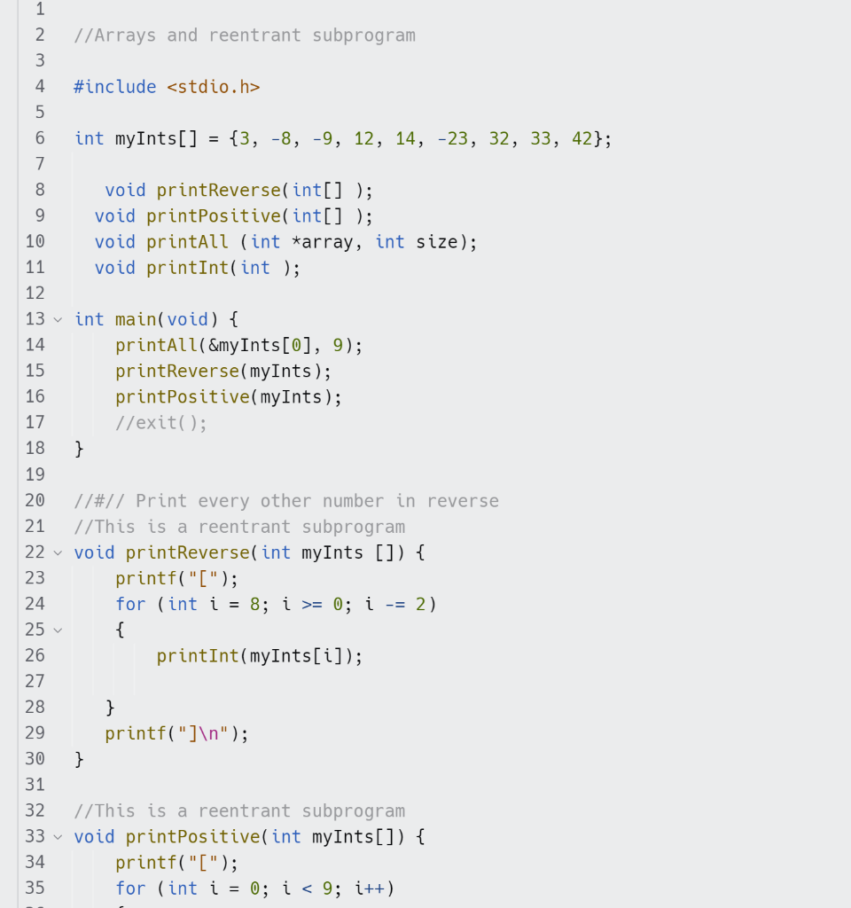 Solved Hello I am supposed to turn this C high level code | Chegg.com