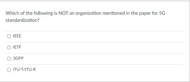 Solved Which of the following is NOT an organization | Chegg.com