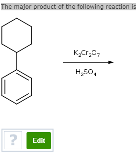 Solved The major product of the following reaction is | Chegg.com