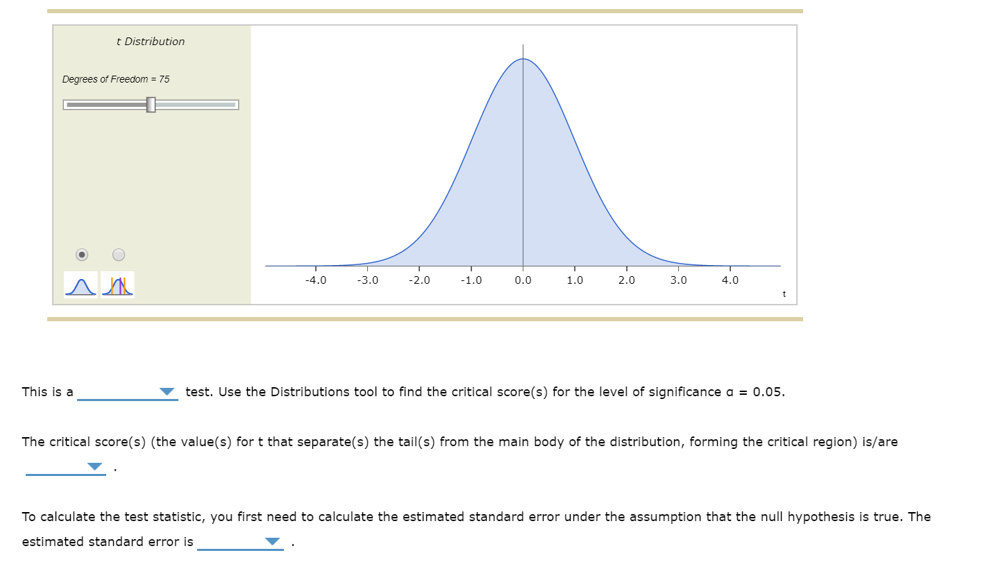 Solved 6. A two-tailed hypothesis test for a | Chegg.com