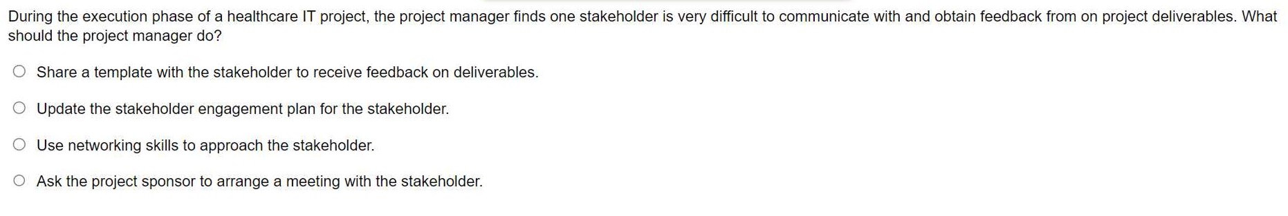 Solved During the execution phase of a healthcare IT | Chegg.com