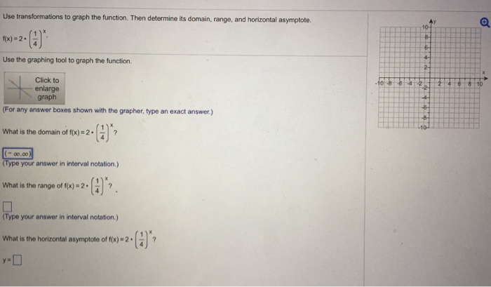 Solved Use transformations to graph the function. Then | Chegg.com