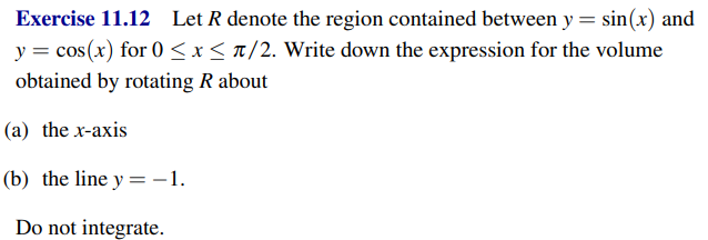 Solved Exercise 11.12 Let R denote the region contained | Chegg.com