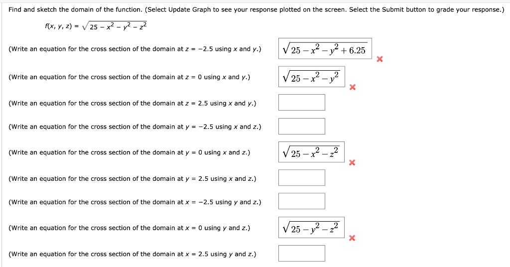 Solved Find And Sketch The Domain Of The Function Select