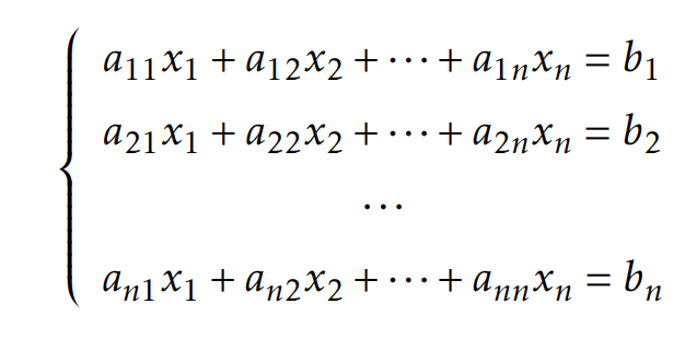 Solved Using the notation of matrix multiplication, we can | Chegg.com