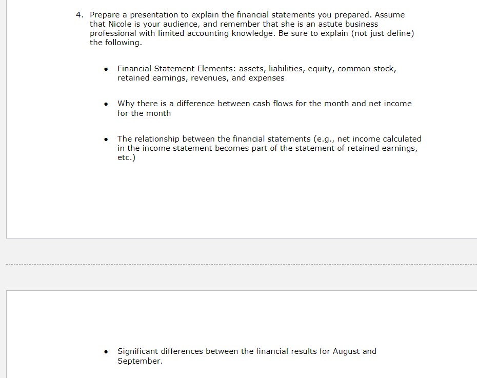 Solved 1. Review the transactions and develop a chart of | Chegg.com