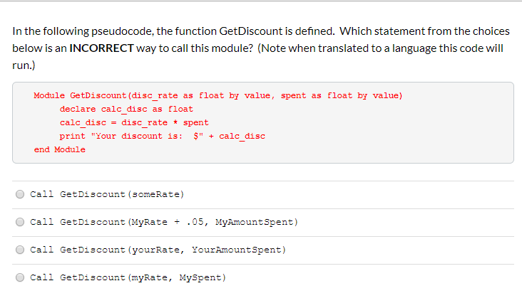 Solved In the following pseudocode, the function Get | Chegg.com