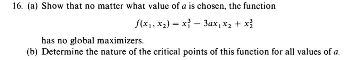 Solved also for b show for all non zero values of a | Chegg.com