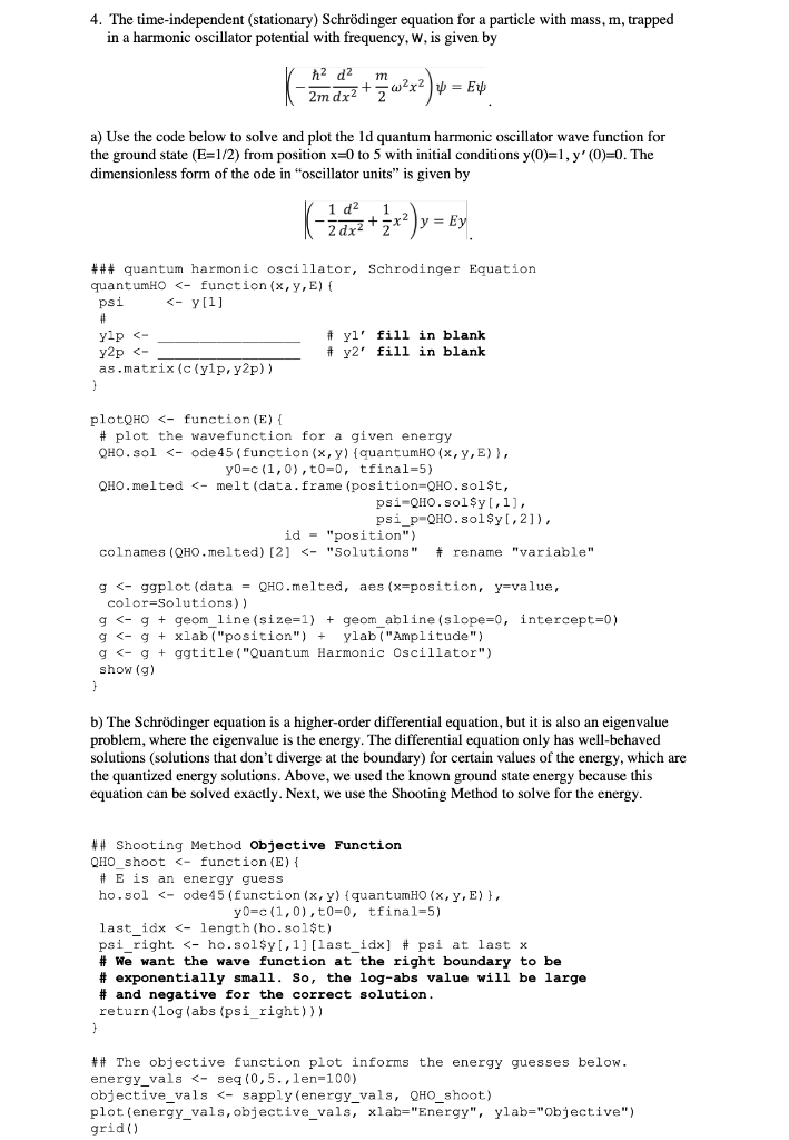 Hwk5. Systems of Equations and Finite Difference | Chegg.com
