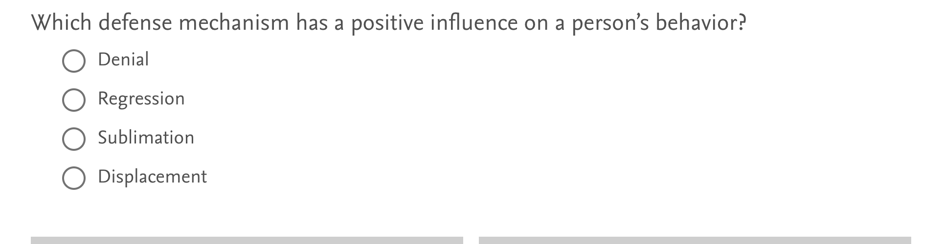 Solved Which defense mechanism has a positive influence on a | Chegg.com