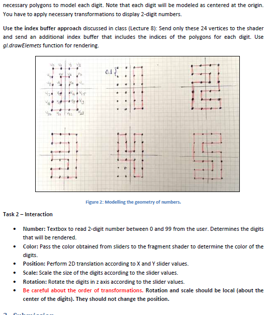 1. Modeling: Model the geometry of 2-digit numbers. | Chegg.com