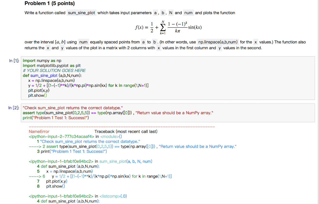 Solved Problem 1 5 Points Write A Function Called 2005