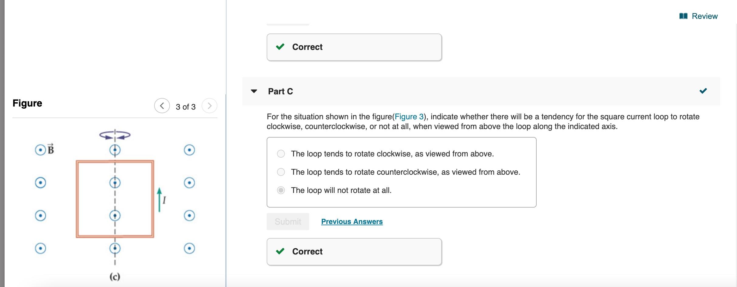 Solved Review Part A For the situation shown in the | Chegg.com