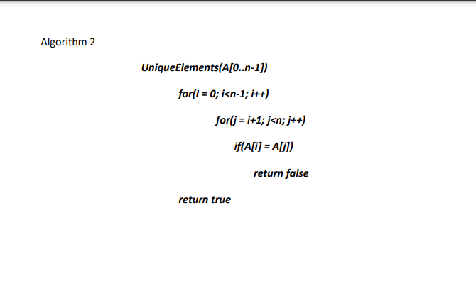Solved Count the number of instructions (running time) of | Chegg.com
