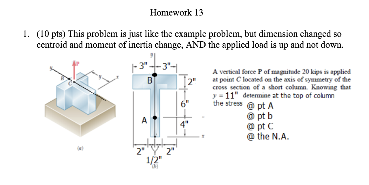 solved-a-vertical-force-p-of-magnitude-20-kips-is-applied-at-chegg