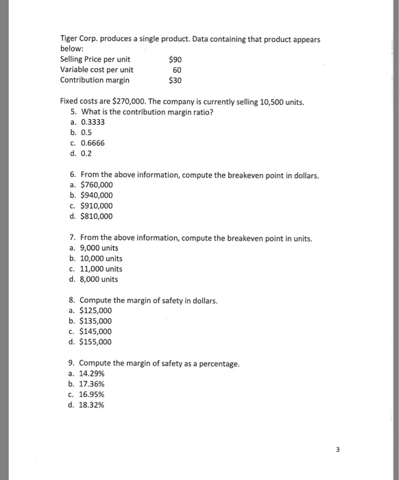 Solved Assessment tool Ten multiple choice questions ABC | Chegg.com