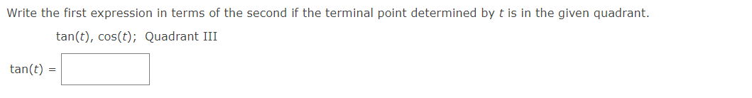 Solved Write the first expression in terms of the second if | Chegg.com