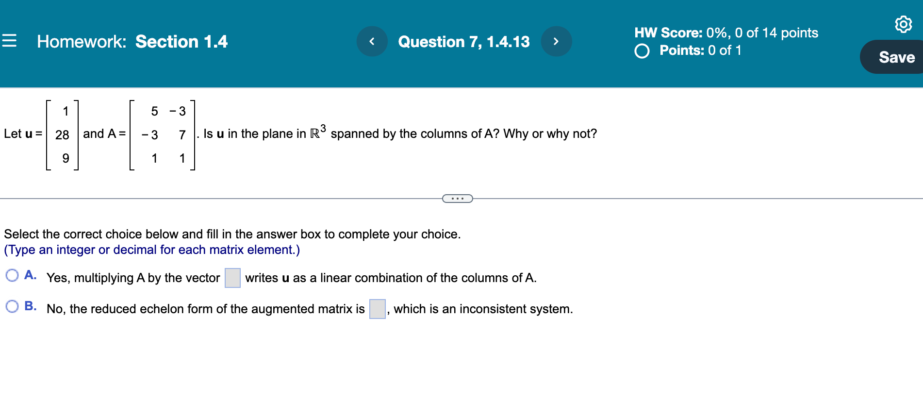 Solved Homework Section 1 4 1 5