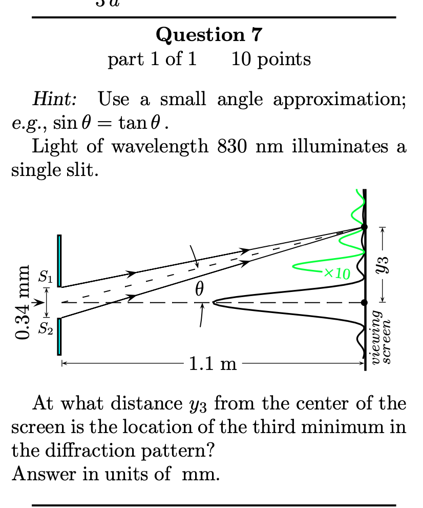 Solved JU Question 7 part 1 of 1 10 points Hint: Use a small | Chegg.com
