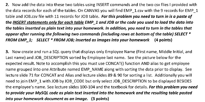 Solved Chapter 7 Questions 1. Using the data dictionary | Chegg.com