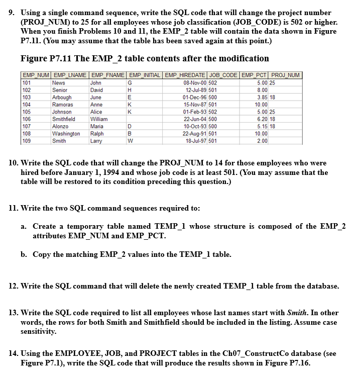 Solved Figure P7.1 Structure and contents of the | Chegg.com
