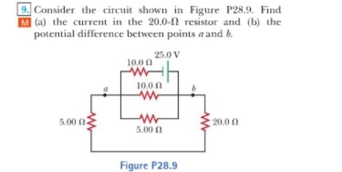 Solved Consider the circuit shown in Figure P28.9. Find (a) | Chegg.com