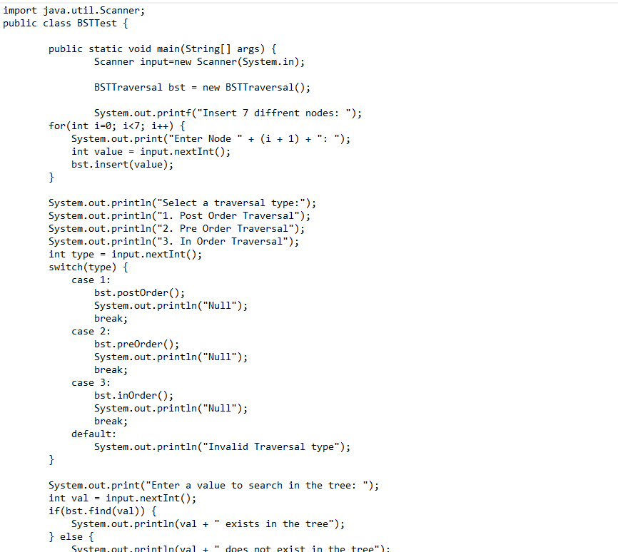 Solved Continue working at the same program of lab works 7- | Chegg.com