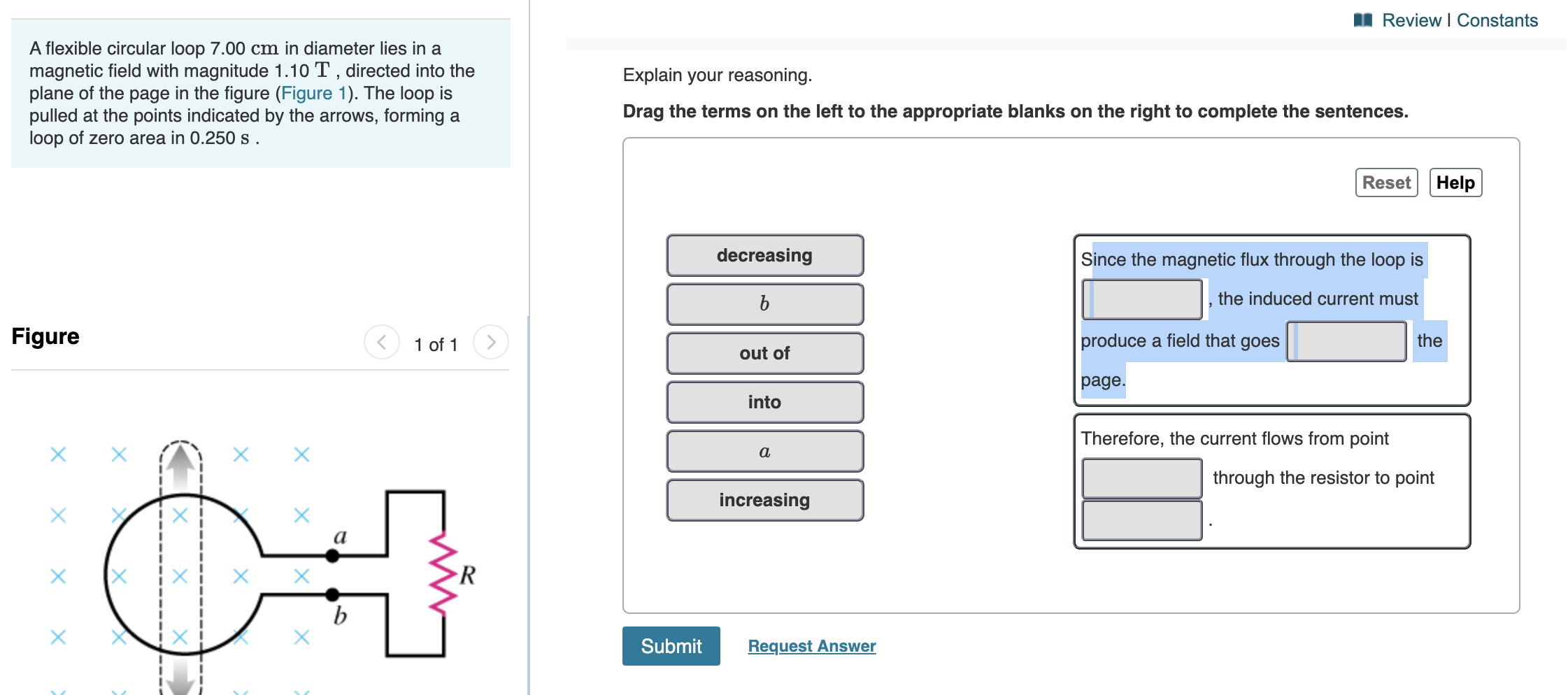Solved Review | Constants Explain your reasoning. A flexible | Chegg.com