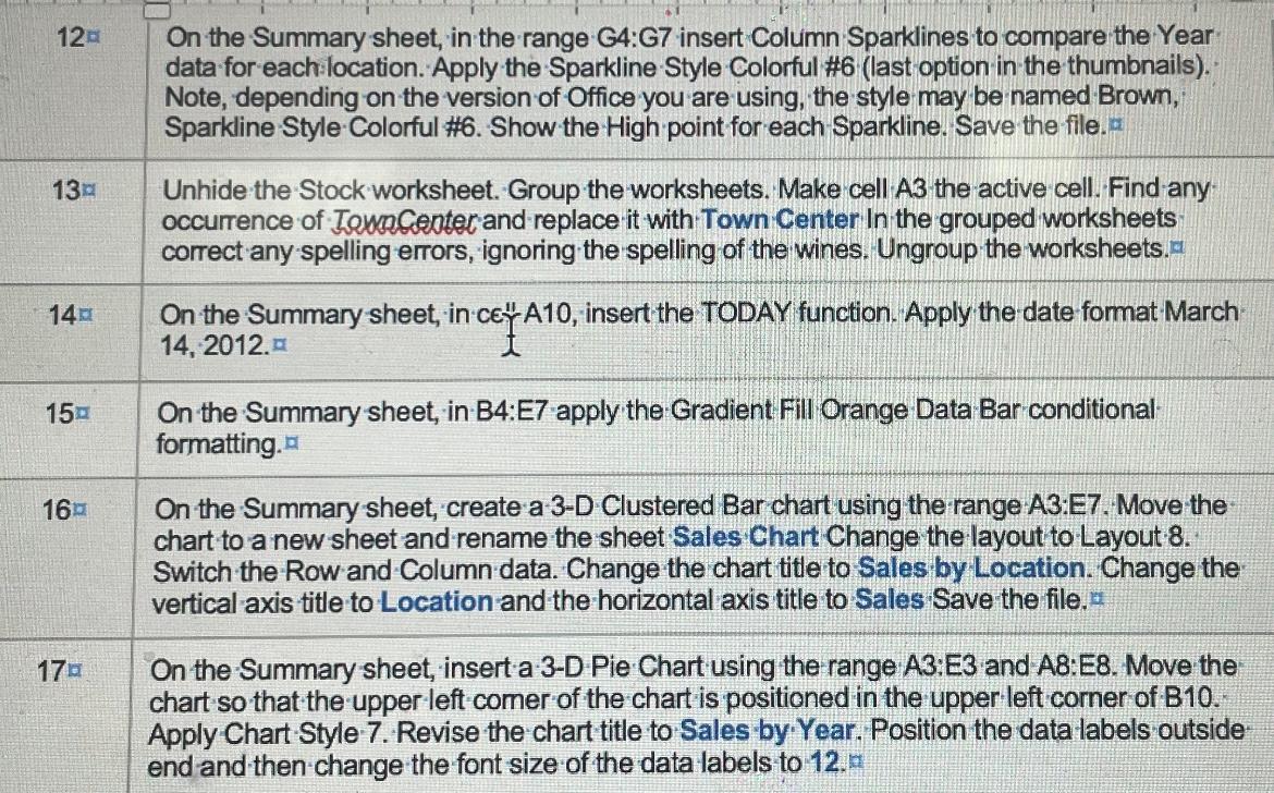 Start Excel. Download and open the file named | Chegg.com