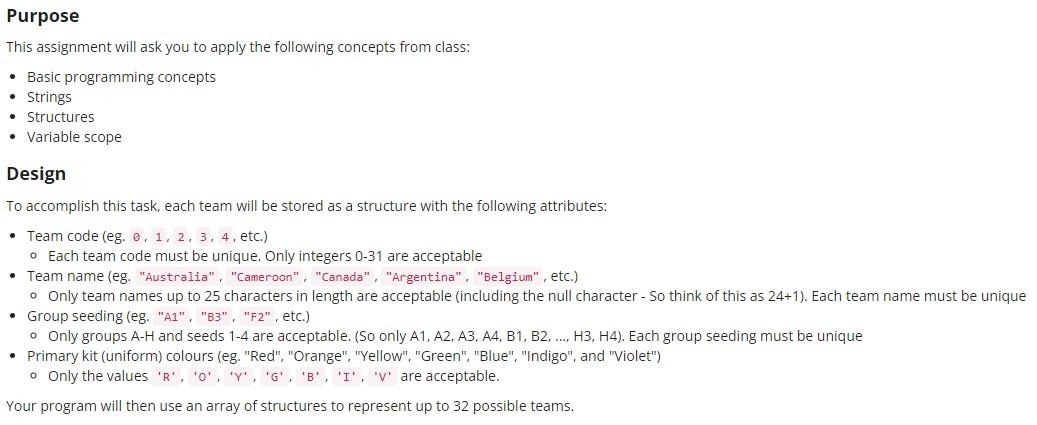 Solved Purpose This assignment will ask you to apply the | Chegg.com
