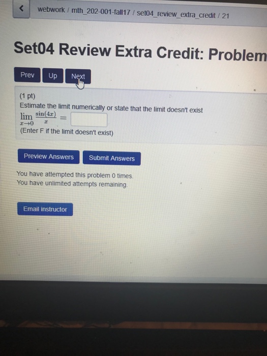 Solved ! webwork / mth 202.001-fall! 7 / set04-review extra | Chegg.com