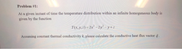Solved Problem #1 : At a given instant of time the | Chegg.com