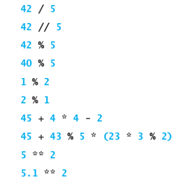 Solved PYTHON Basic Operations On the interpreter run the | Chegg.com