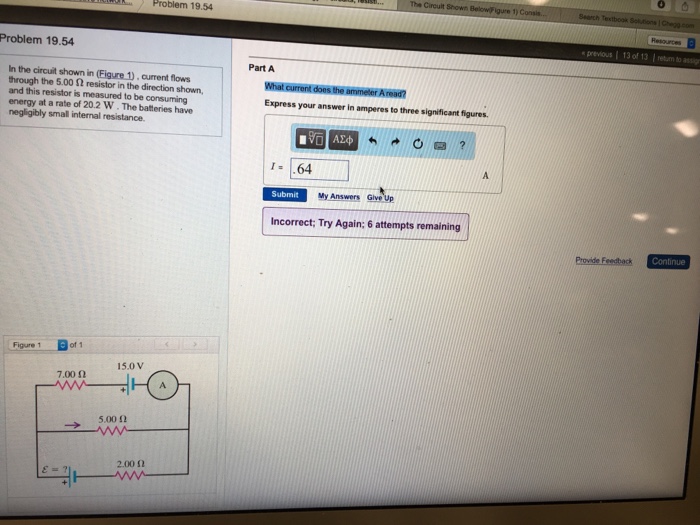 Solved In the circuit shown in (Figure 1), current flows | Chegg.com