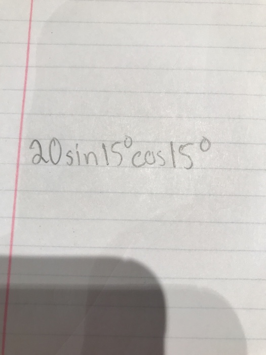 Solved Use an identity to write the following expression as | Chegg.com