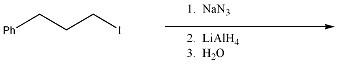 Solved 1. NaN3 Ph 2. LiAlH, 3. HO | Chegg.com