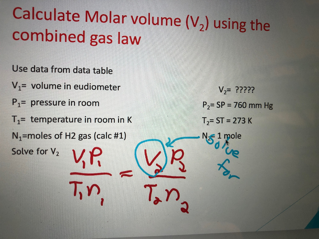 Name: Lab: Molar Volume CHE 121 Both solids and gases | Chegg.com