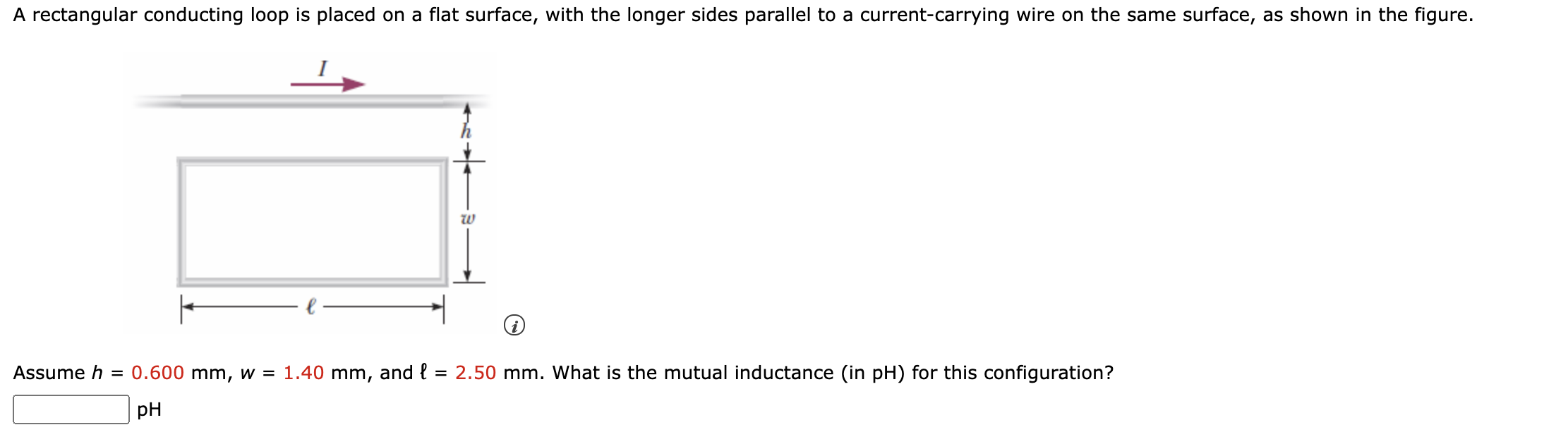 Solved A rectangular conducting loop is placed on a flat | Chegg.com