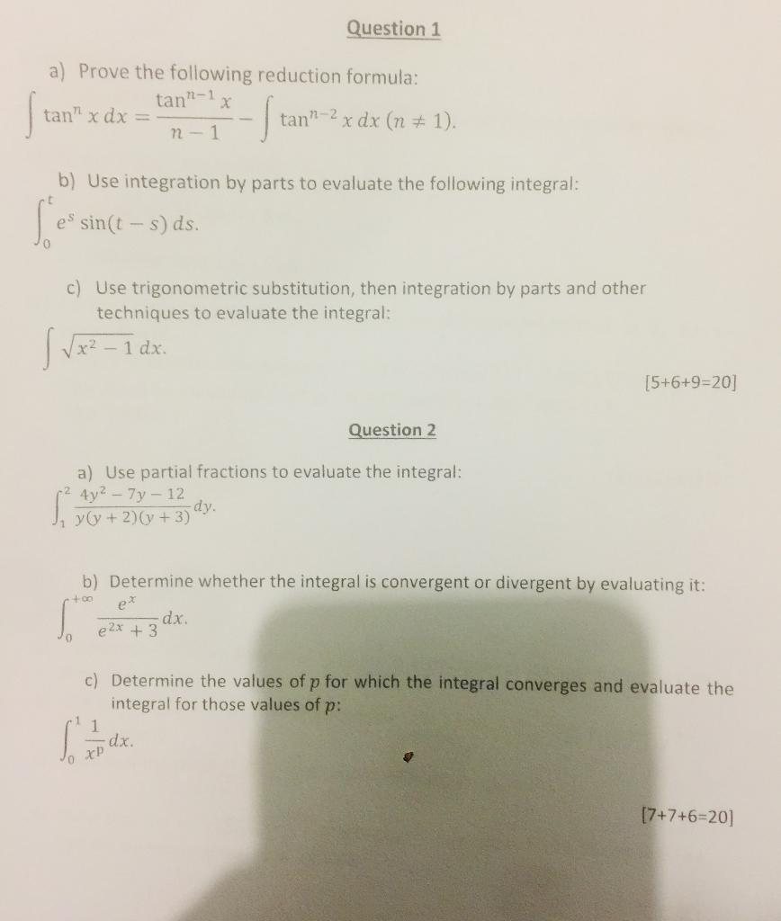 Solved Question 3 Consider the integral: {{ cos(x2) dx Use | Chegg.com