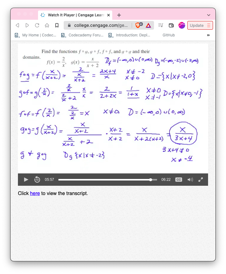 Solved Example PRECALCULUS: how do you translate This | Chegg.com