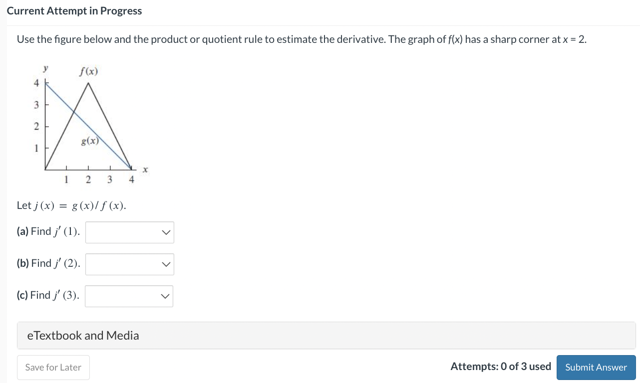 Solved Use the figure below and the product or quotient rule | Chegg.com