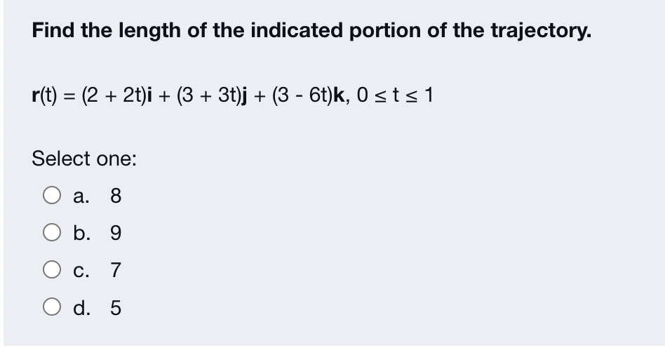 Solved Find the length of the indicated portion of the | Chegg.com