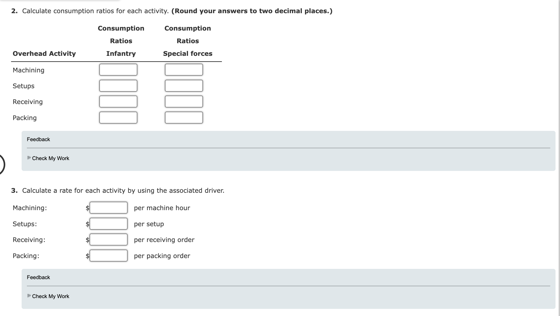 Solved Product-Costing Accuracy, Consumption Ratios, | Chegg.com